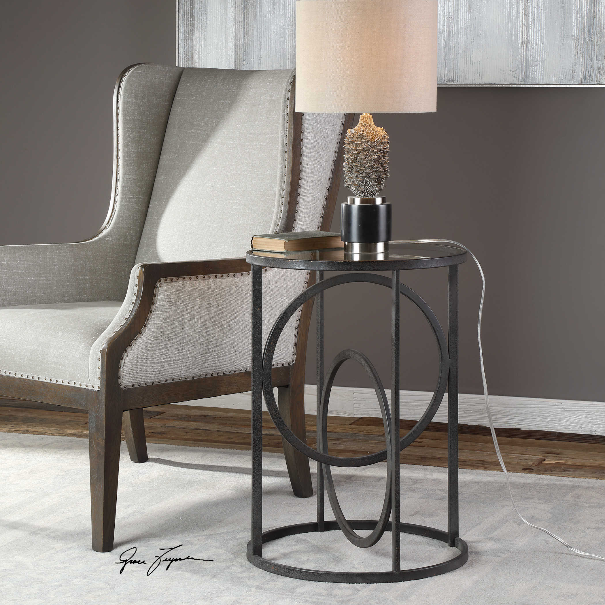 24809 LUCIEN ACCENT TABLE UTTERMOST 24809