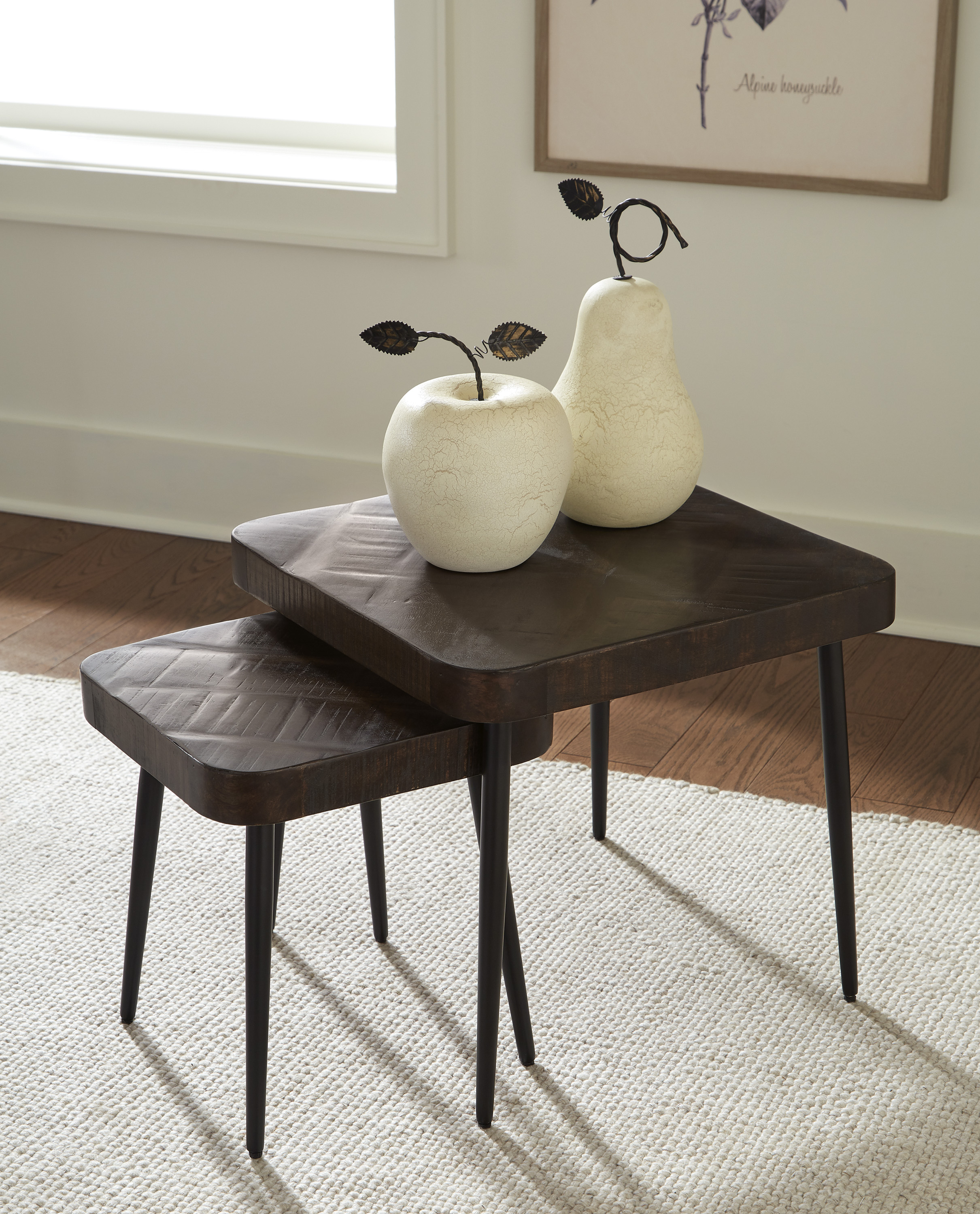 Ravenwood - Brown/Black ACCENT TABLE SET (2/CN) ASHLEY A4000288