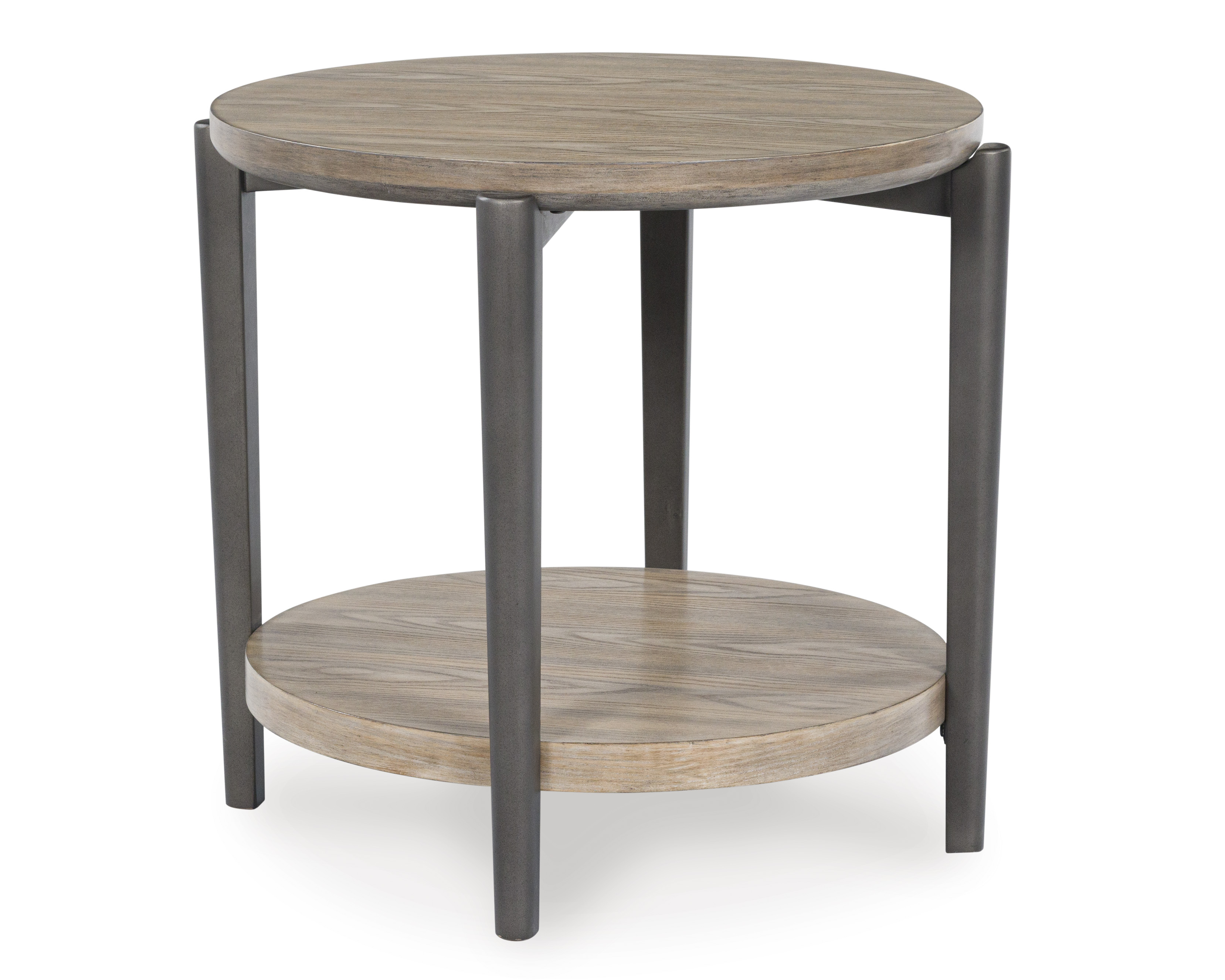 Dyonton ROUND END TABLE ASHLEY Two-tone T574-6