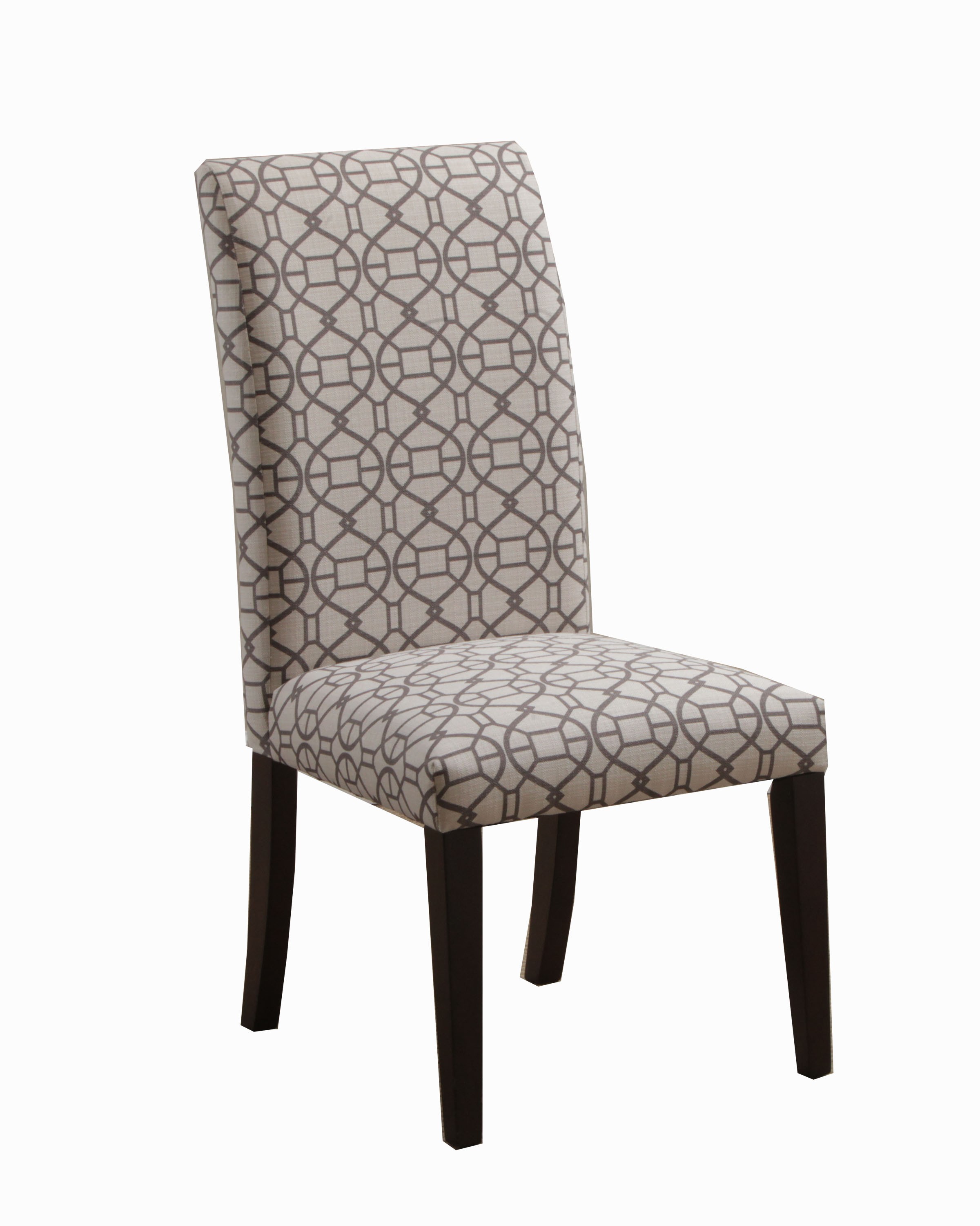 14D2023TAS TAUPE PARSON CHAIR W STRETCHER POWELL 14D2023TAS