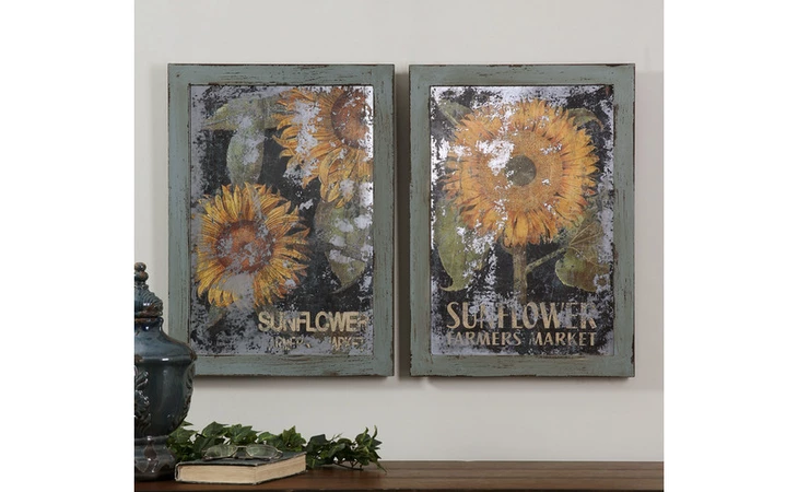 55003 SUNFLOWER FARMERS MARKET, S 2 UTTERMOST 55003